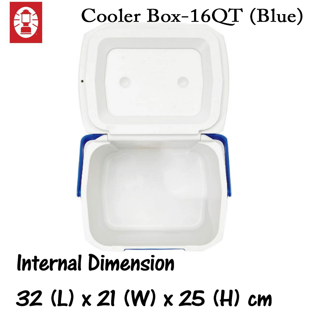 [15 LITRES] Coleman Cooler Box 16QT Excursion Tahan Sejuk Ice Cooler ...