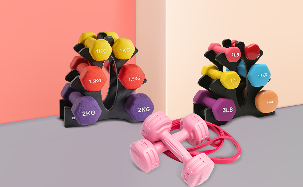Dumbbell Rack 3 Tier Multilevel Weight Storage Rack Dumbbell Organizer ...