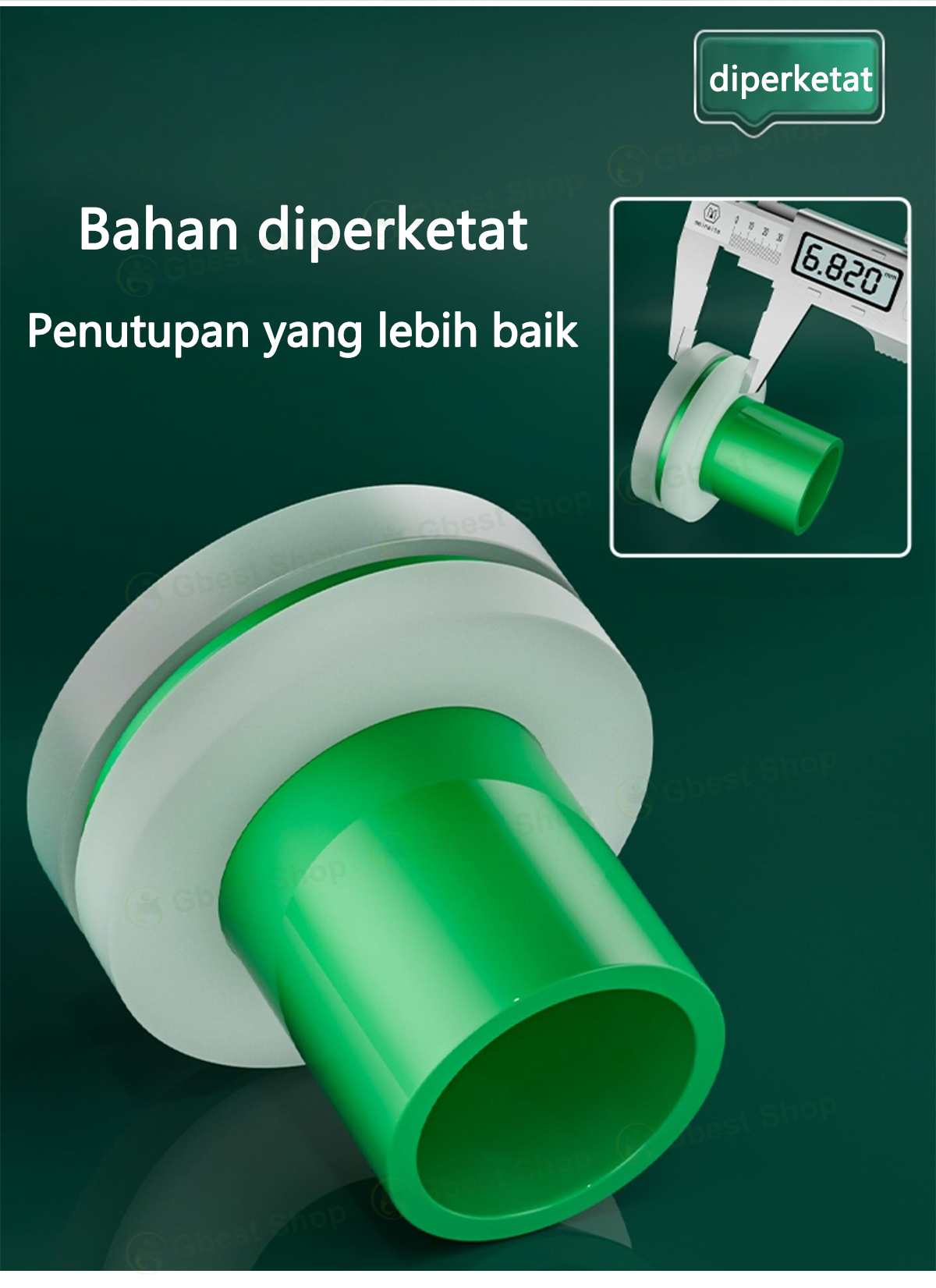 10Pcs Faucet PPR Pipe Plugs Leak proof Sealing Gaskets Tape Prevent ...