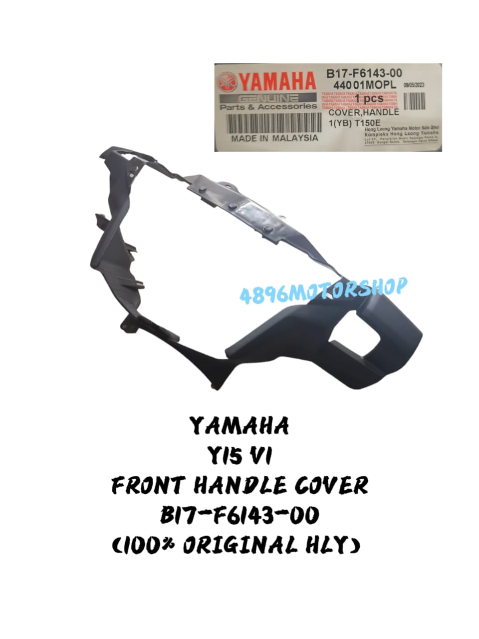 100% ORIGINAL HLY YAMAHA Y15ZR Y15 V1 FRONT INNER HANDLE METER COVER ...