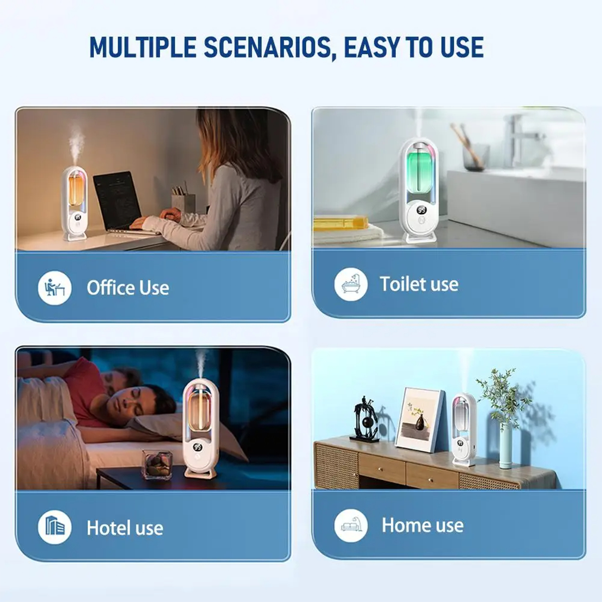Automatic Aroma Diffuser Fragrance machine Air Humidifier Essential Oil ...