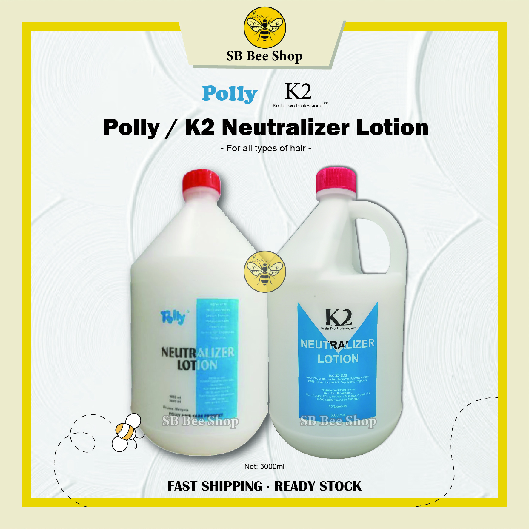 T.Hair/K2 Neutralizer Lotion 3000ml 头发中和水 | Shopee Malaysia