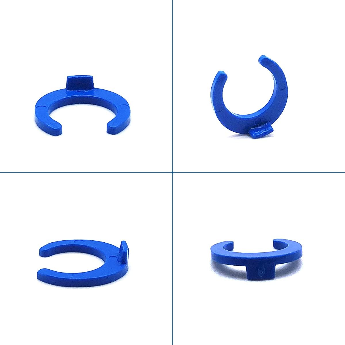 RO Quick Connect Blue Clip Locking Clip Clamp for 1/4'' RO Tube ...