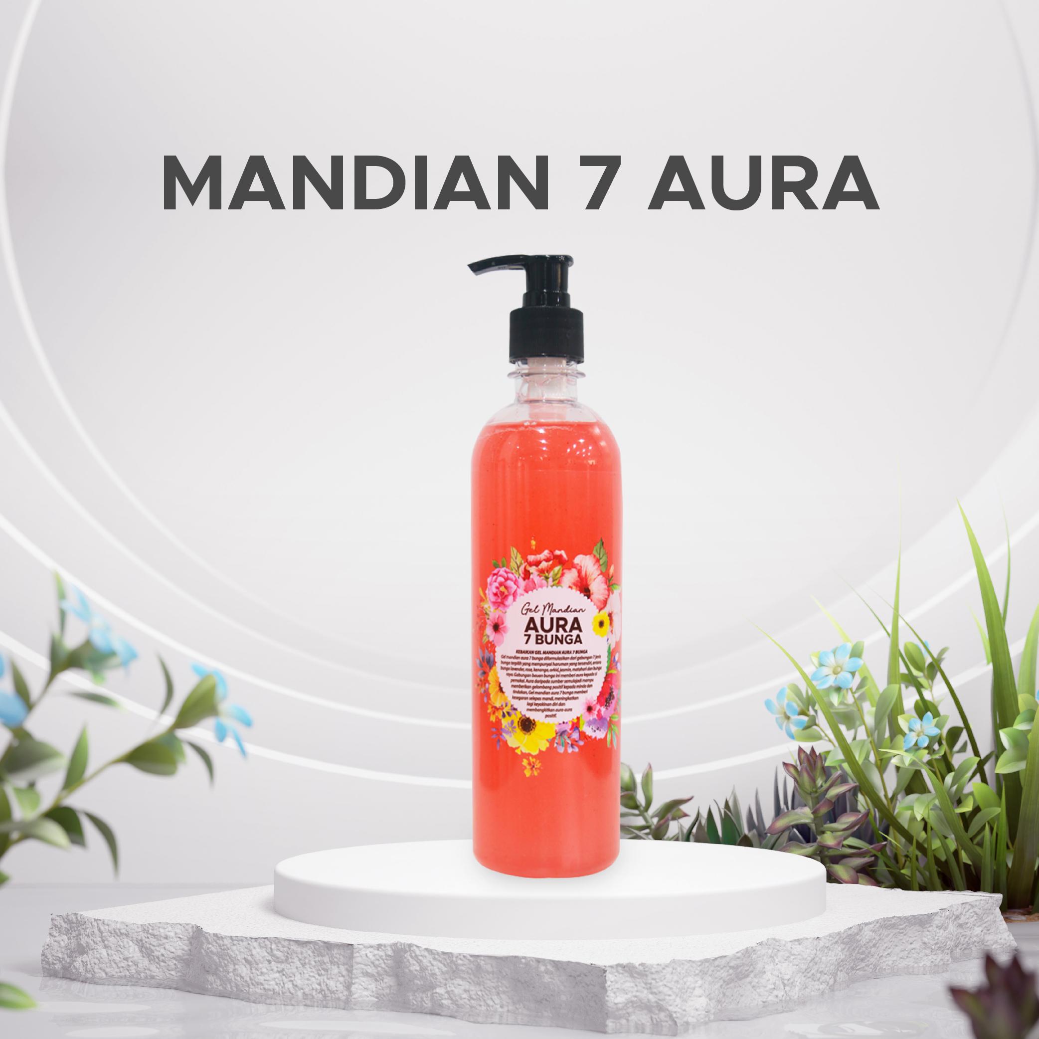 Dherbs Mandian Aura 7 Bunga Gel | Shopee Malaysia