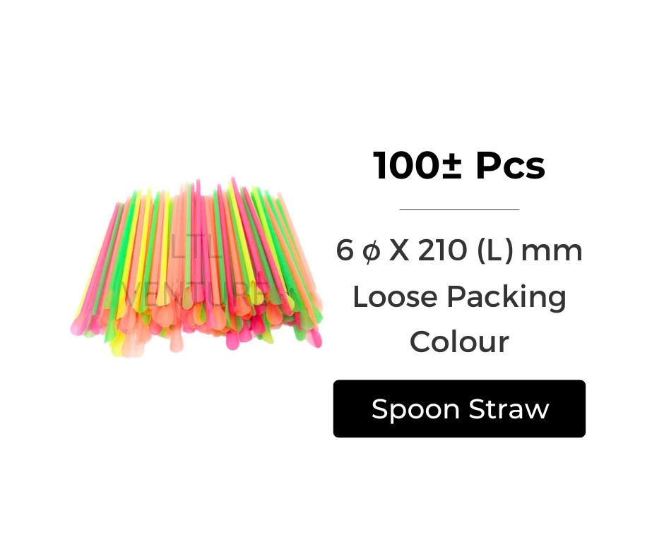 Giant/Individual Packing/Flexible Straw/Short & Long/Spoon Straw/Colour ...