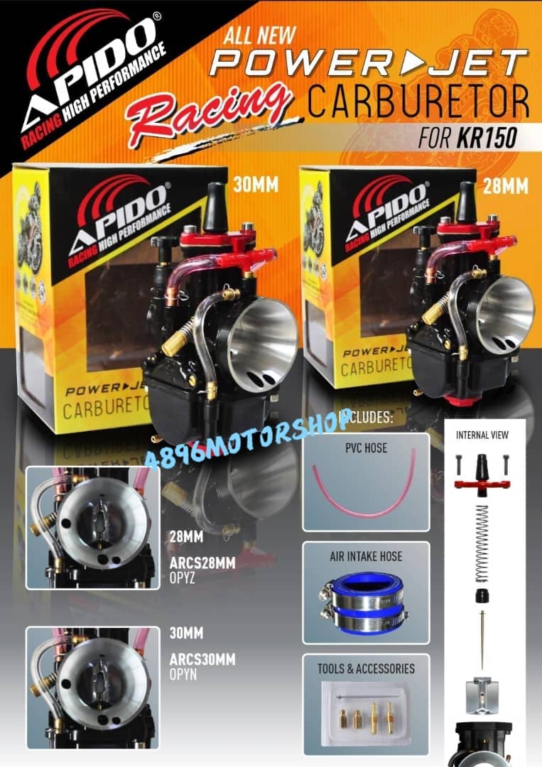 OKO / APIDO 28MM 30MM PWK POWER JET RACING CARBURETOR KR150 KARB CARB KARBURATOR CARBURATOR EX5 ...
