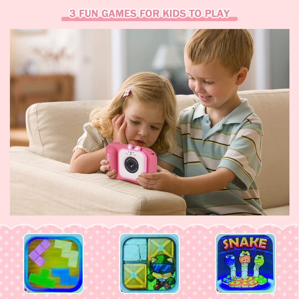 Kids Camera1080P 2.4 Inch IPS HD Screen Kid Digital Camcorder Video ...