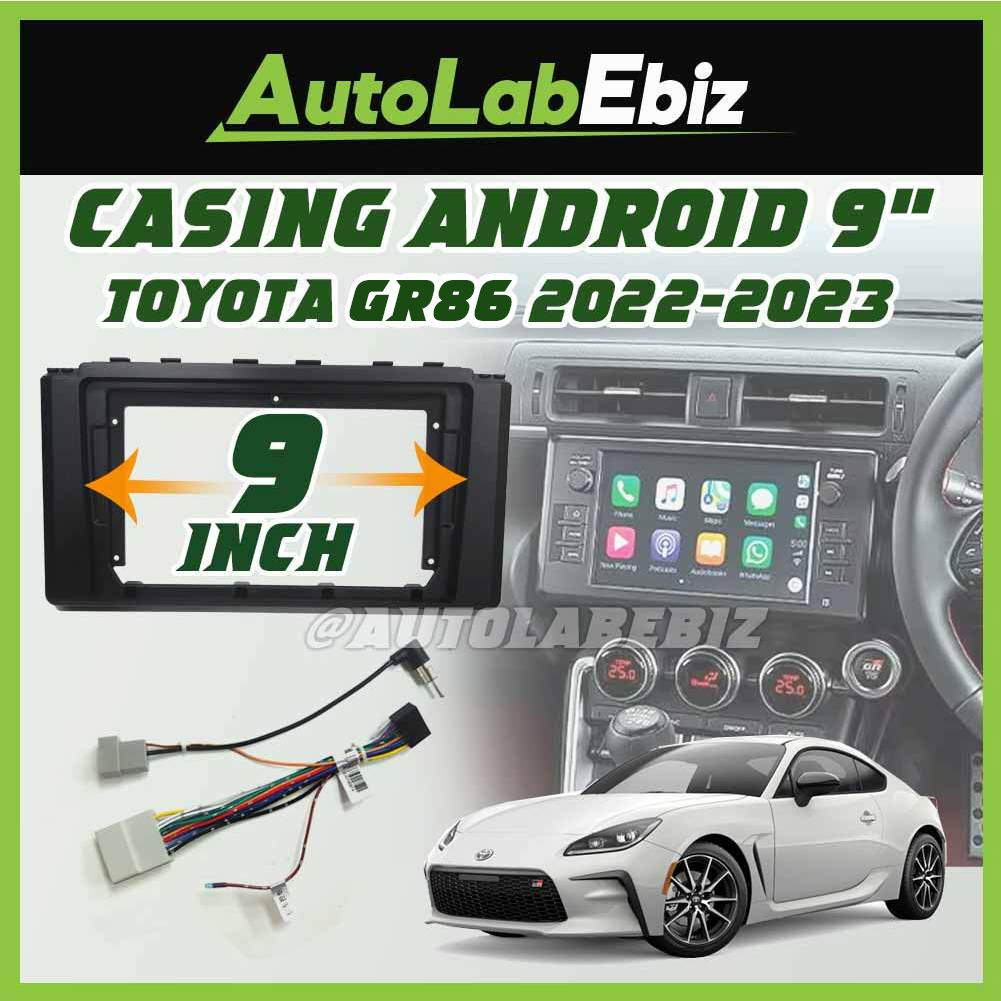 Toyota GR86 2022-2023 Android Player Casing 9" inch with Socket Power ...