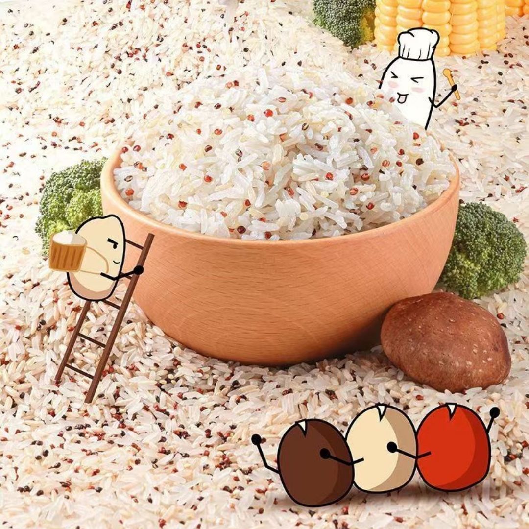500g 低钠低脂 三色藜麦糙米饭 Tri-color Quinoa Brown Rice | Shopee Malaysia