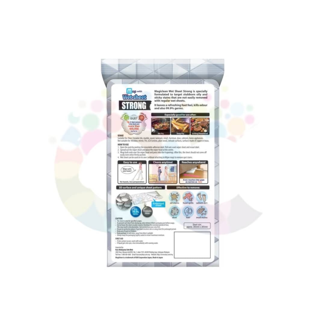 MAGICLEAN Wiper Wet Sheet Strong (12s) | Shopee Malaysia