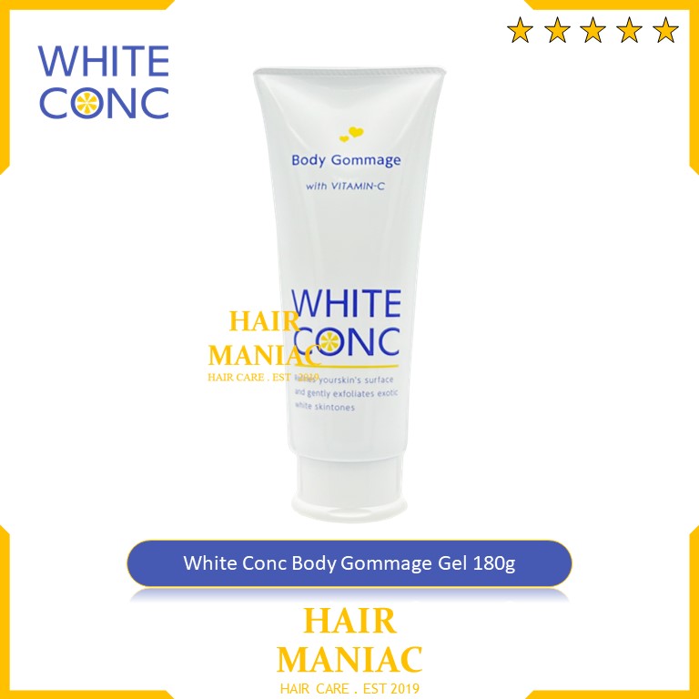 White Conc (@COSME No.1) Medicated Body Whitening Shampoo / Gommage ...