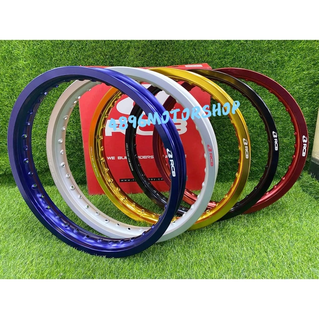 RCB RACING BOY RIM ALLOY ALOI RIM 36 HOLE 140 160 185 215 250 300 425 x ...