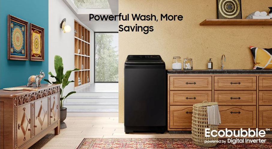 Samsung 8KG Top Load Washing Machine with Ecobubble WA80CG4545BYFQ ...