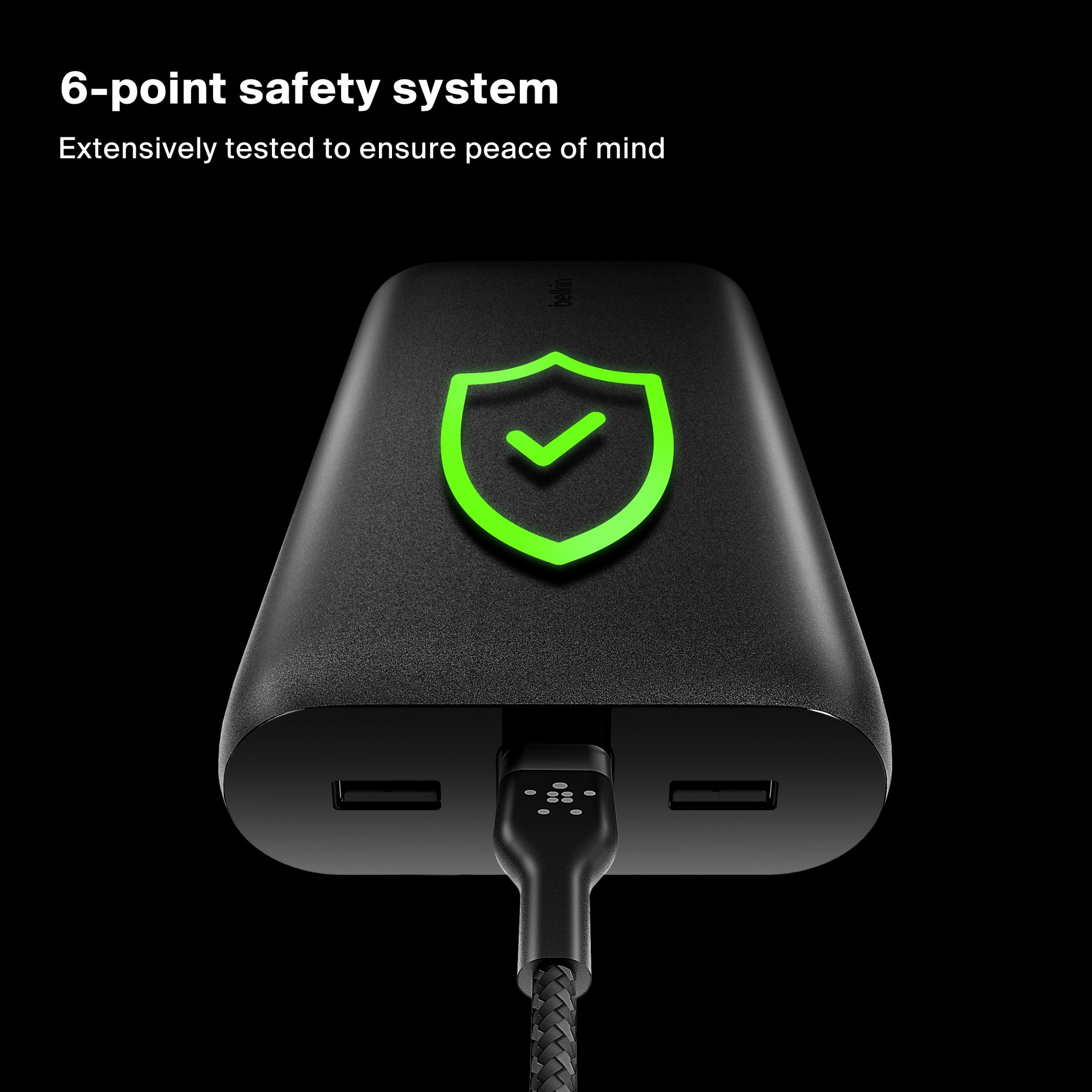 Belkin BPB016btBK BoostCharge 32W PD PPS 4-Port Power Bank 26K (Iphone ...