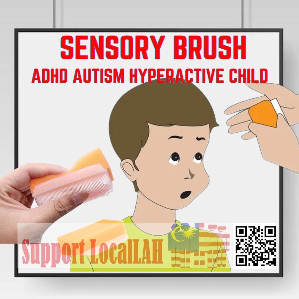 Wilbarger Sensory Therapy Brush for Kids | Berus Terapi Sensori untuk ...