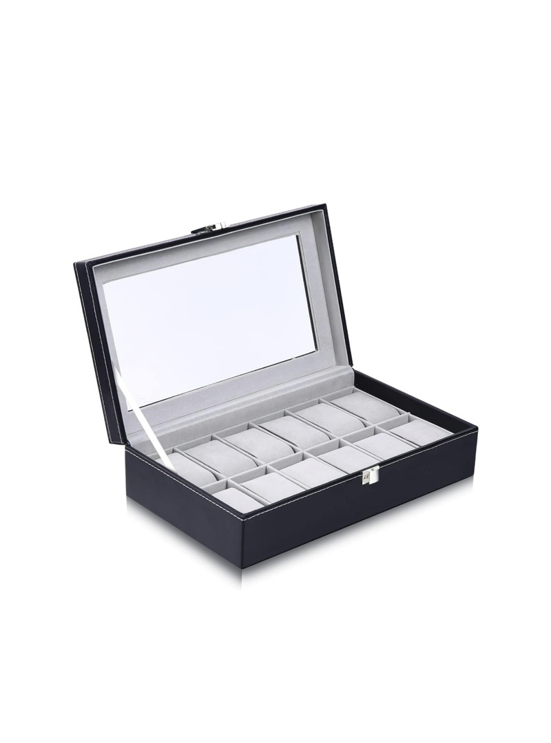 Watch Box display Case Premium Quality 2 Slot 3 Slot 6 Slot 10 Slot 12 ...