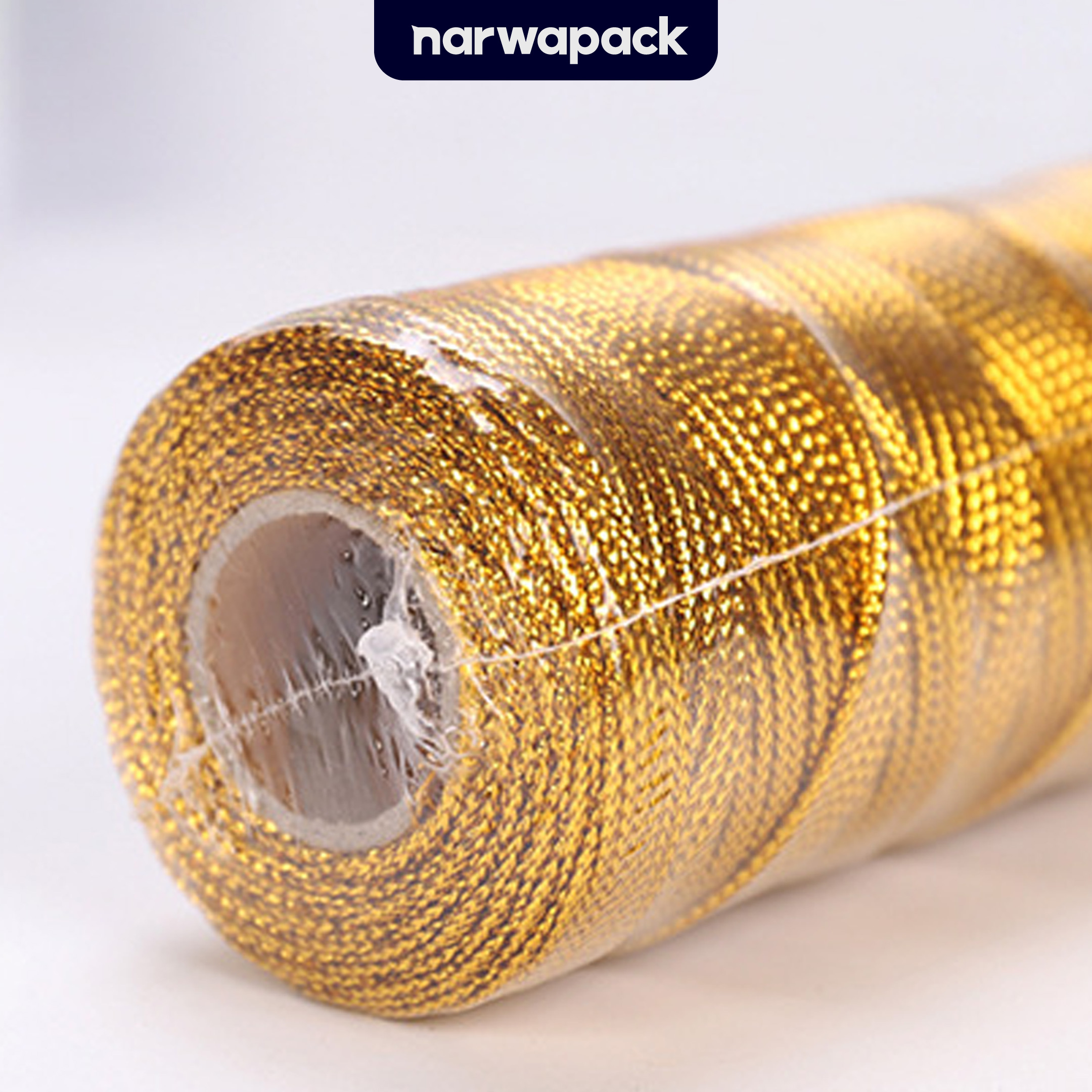 Narwapack Gift Rope 1roll 100m Silver/Gold/Hemp - Jute String Rustic ...
