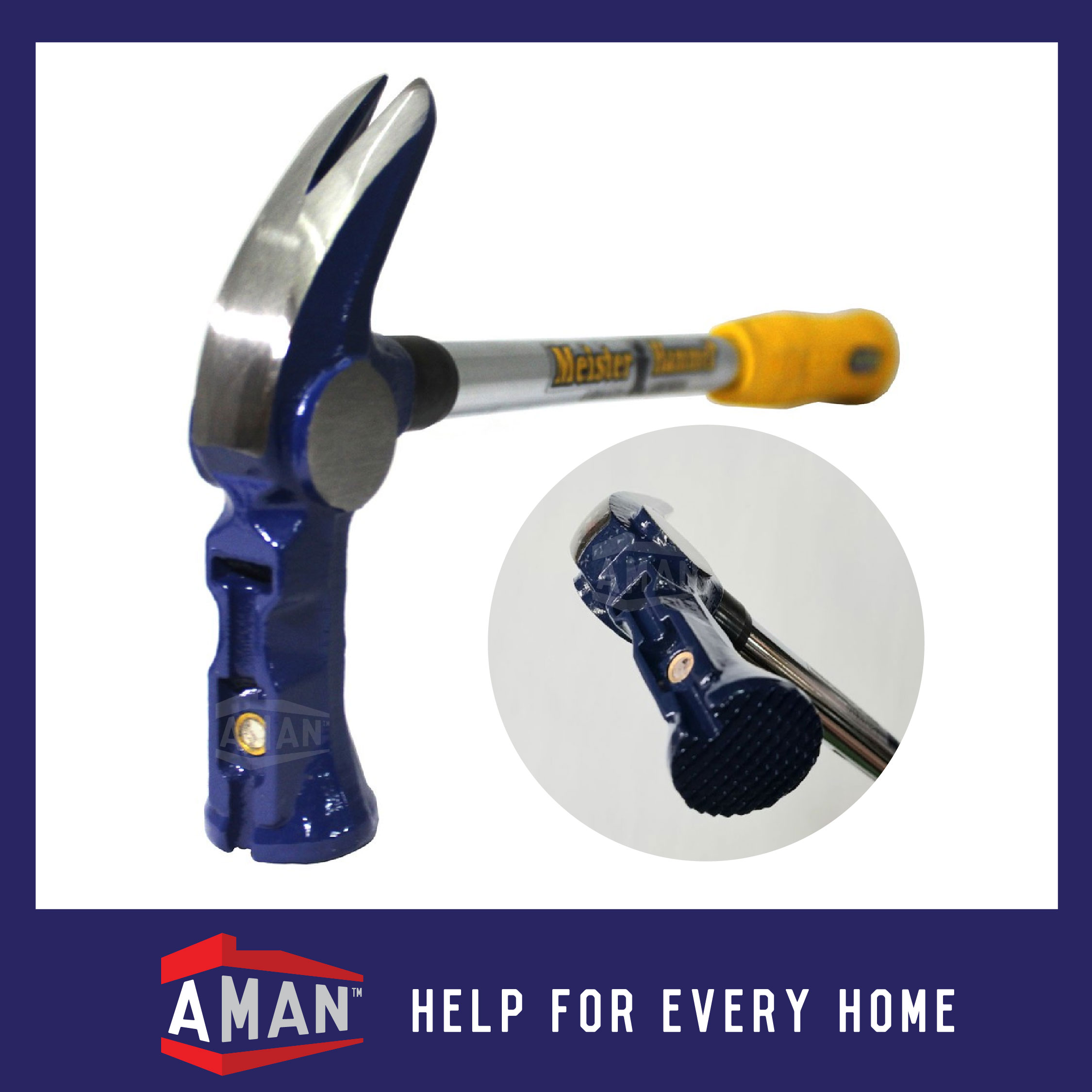TAIYO PICUS Hammer Magnetic Claw Hammer High Quality Japanese ...