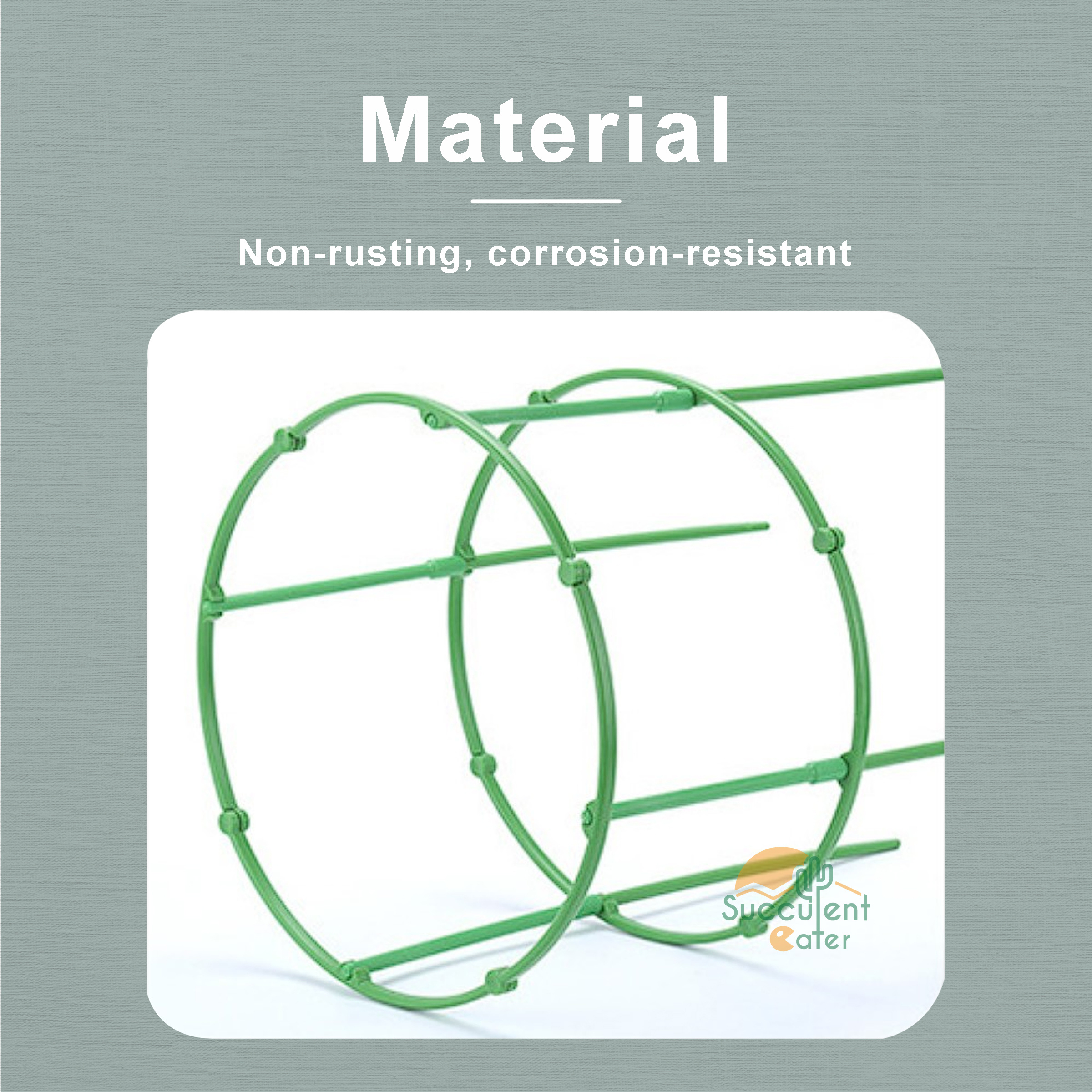 Stackable Plant Support Ring Rack Bracket Braket Panjat Tanaman Pokok ...