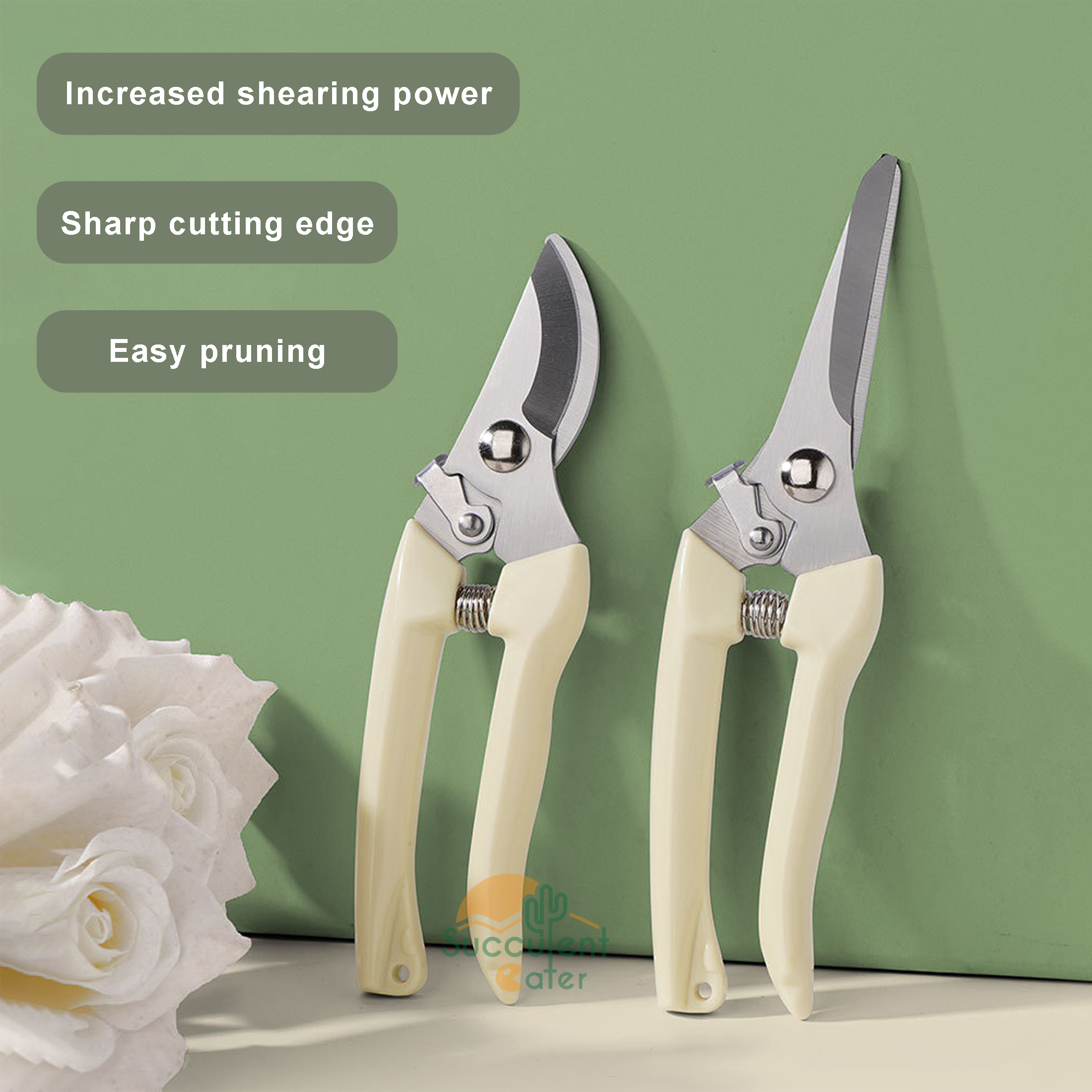 Stainless Steel Garden Scissors for tree branch Gunting Tanam Batang ...