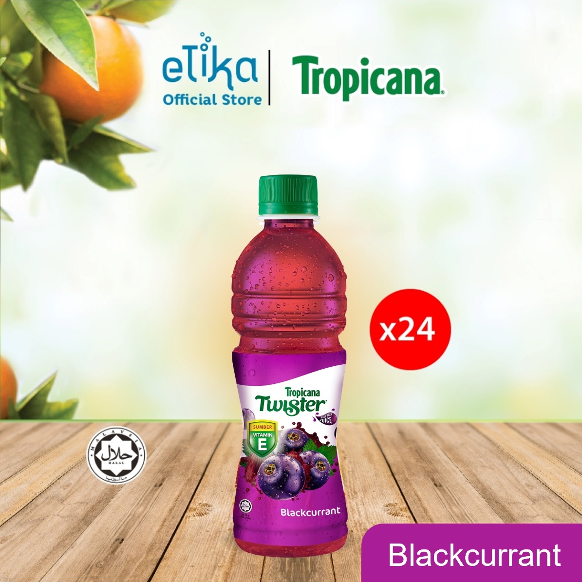Tropicana Twister Orange/Apple/Blackcurrant (355ml x 24 Bottles ...