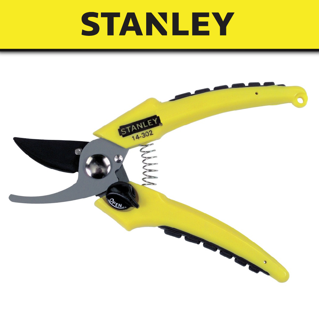STANLEY Pruning Shears 14-302-23 | 8 INCH | 200MM (BYPASS) | 14-303-23 ...