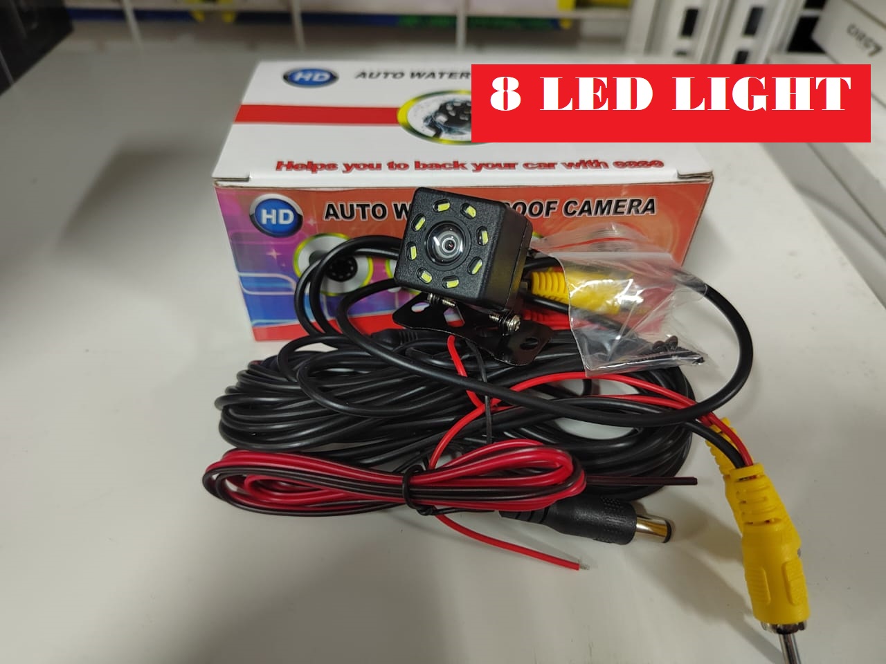 Car Reverse Camera Full HD Night Vision Rear View Parking Monitor Led ...