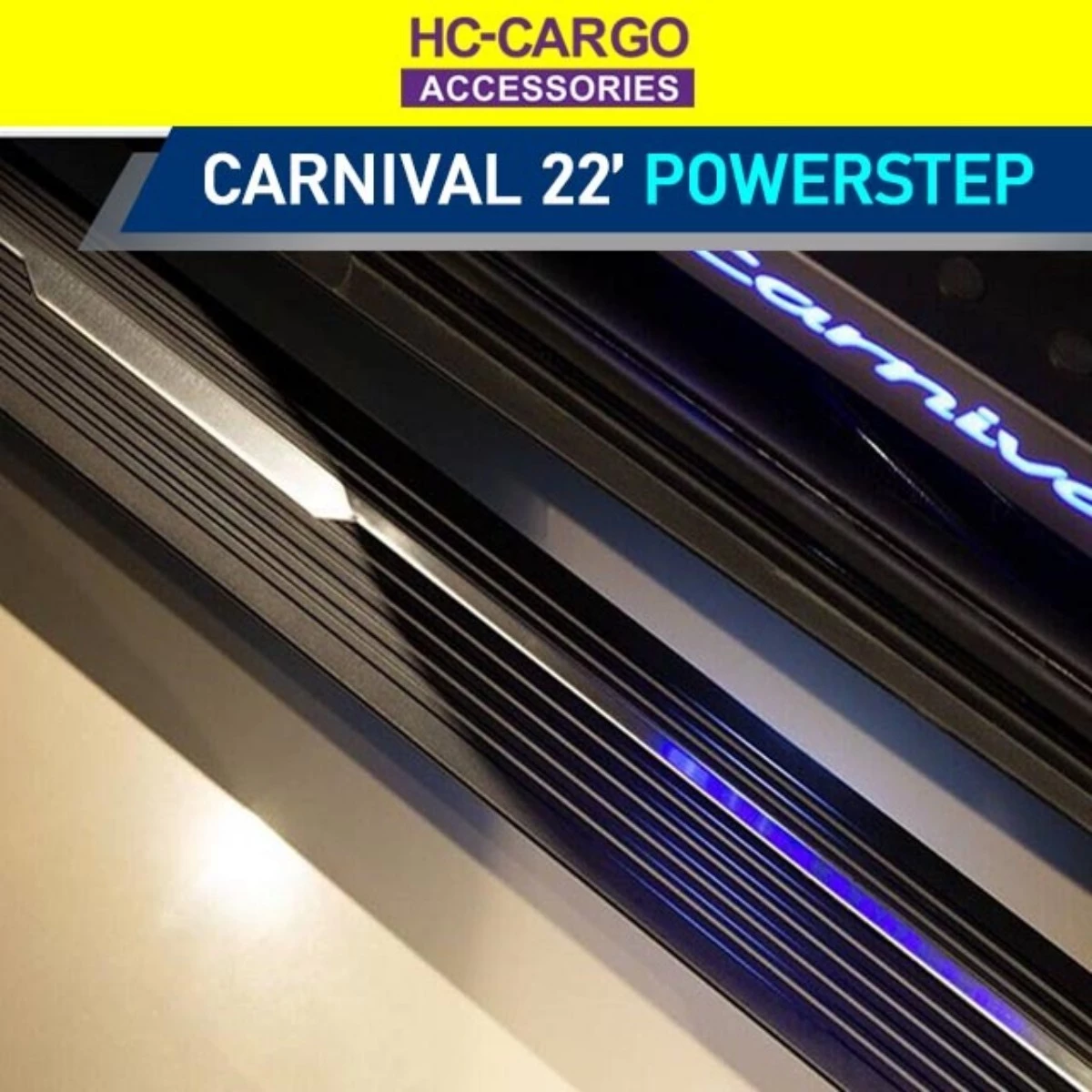 HC CARGO Kia Carnival KA4 Aluminum Alloy Power Side Steps Retractable ...