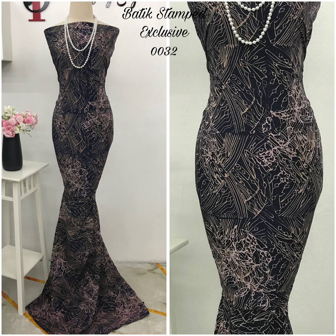 [i-Sakura Textile BTCSX1] Batik Stamped Exclusive.Confirm cantik bila ...