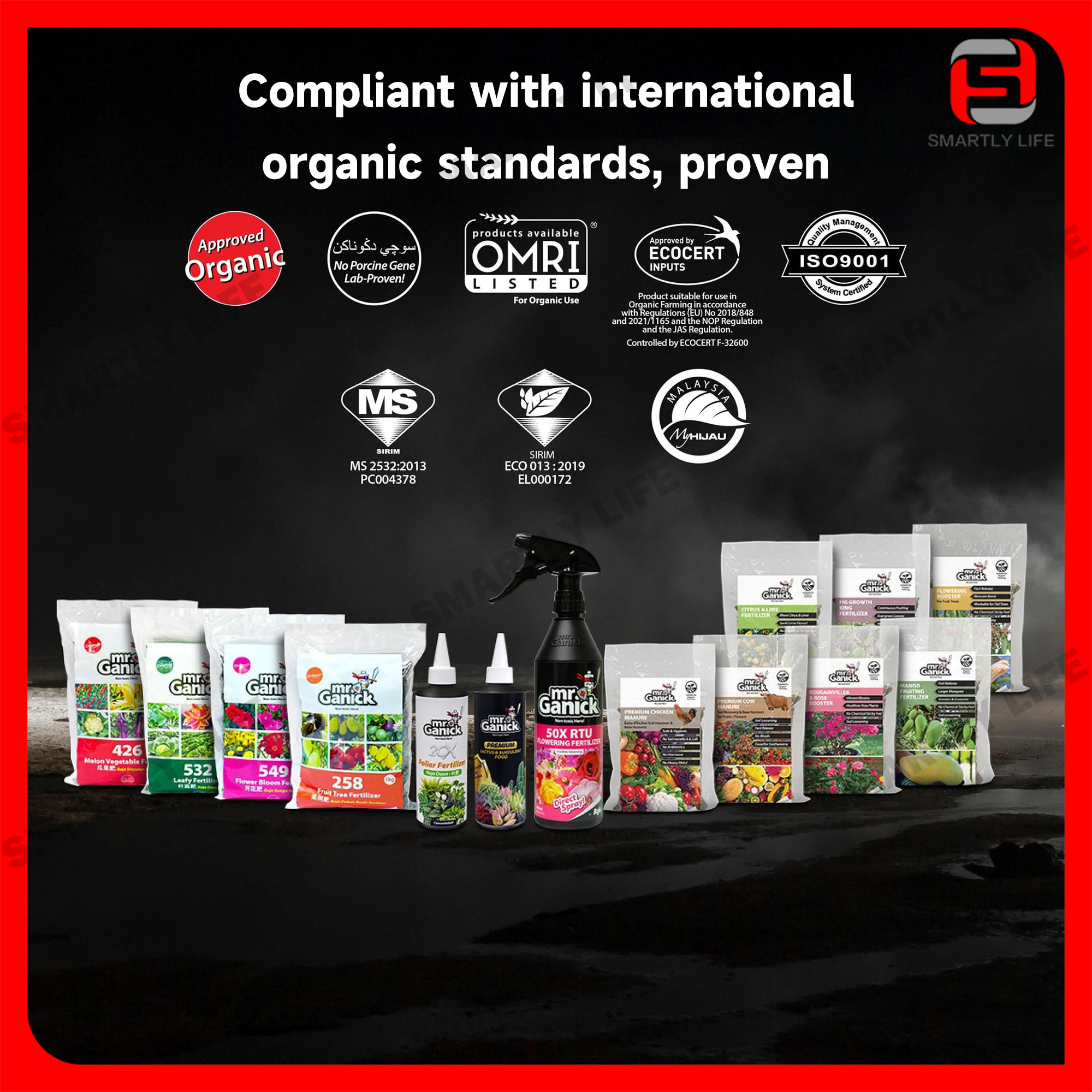 Baba Mr Ganick Citrus & Lime Fertilizer (400G) | Organic Fertilizer ...