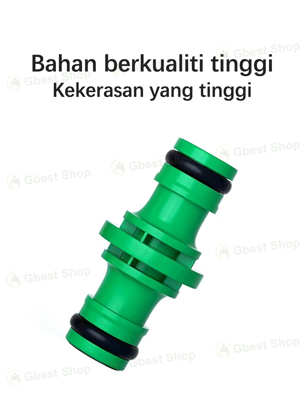 Double Headed Pacifier Tap Hose Connector Faucet Adapter Garden Water ...