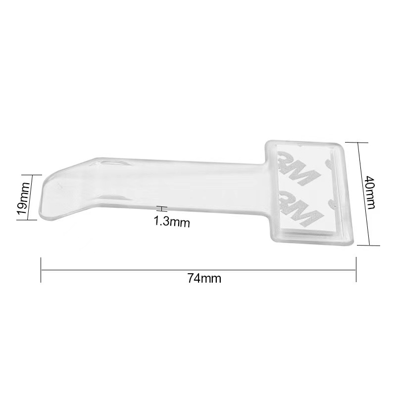 1Pcs Car Windshield Clip TNG Card Holder Name Card Parking Number ...