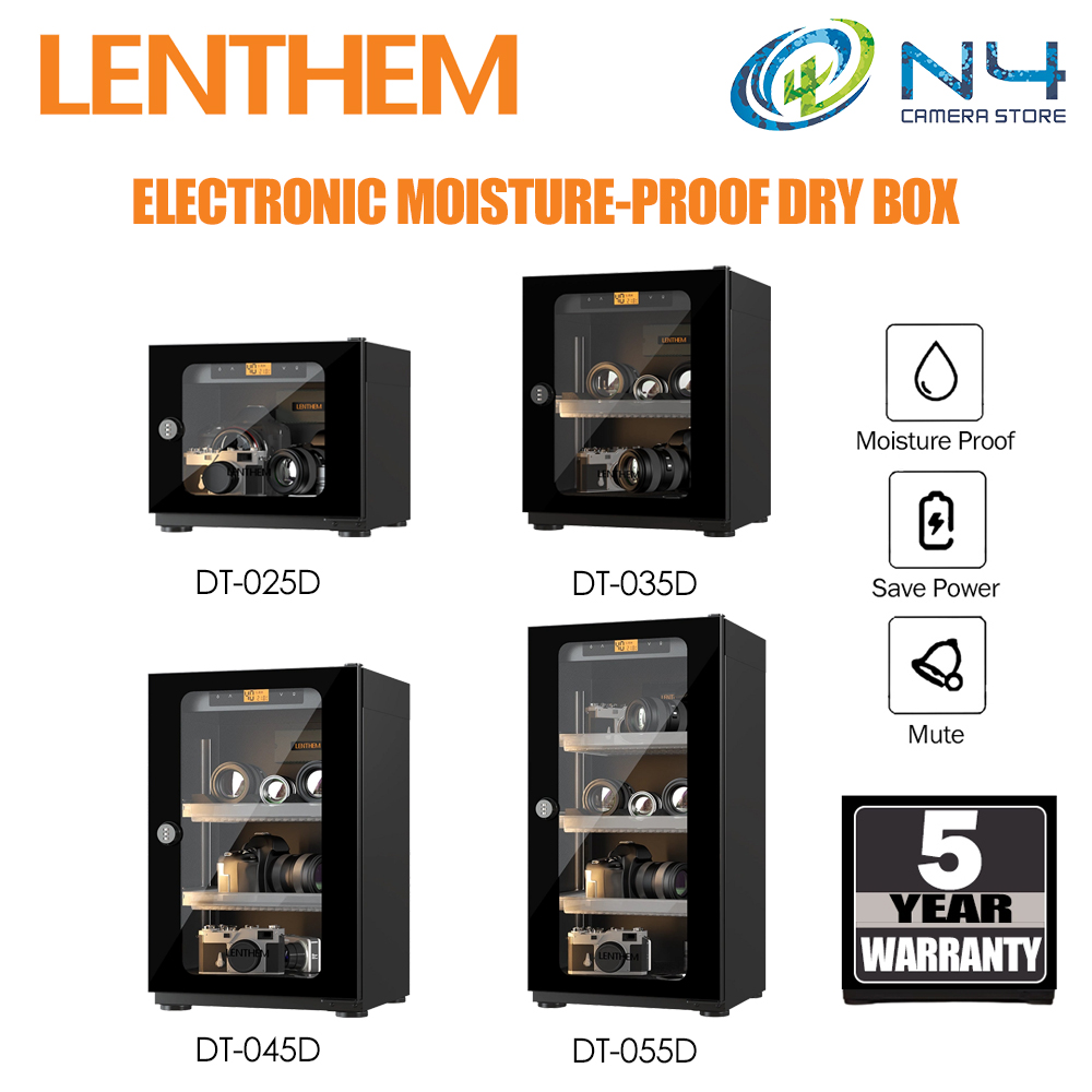 LENTHEM DT Dry Box Electronic Moisture-Proof Box Photographic Equipment ...