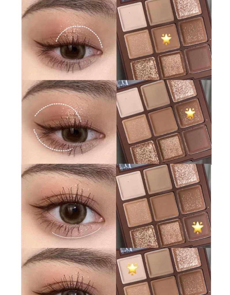 【ReadyStock】9色眼影盘9 Color Eyeshadow Palette Makeup Eyeshadow Palette ...