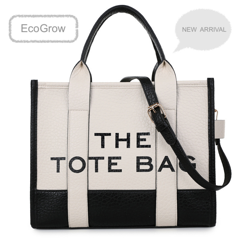 [ECOGROW] WOMEN HANDBAG BEG TANGAN WANITA PU CANVAS CROSSBODY SLING BAG ...