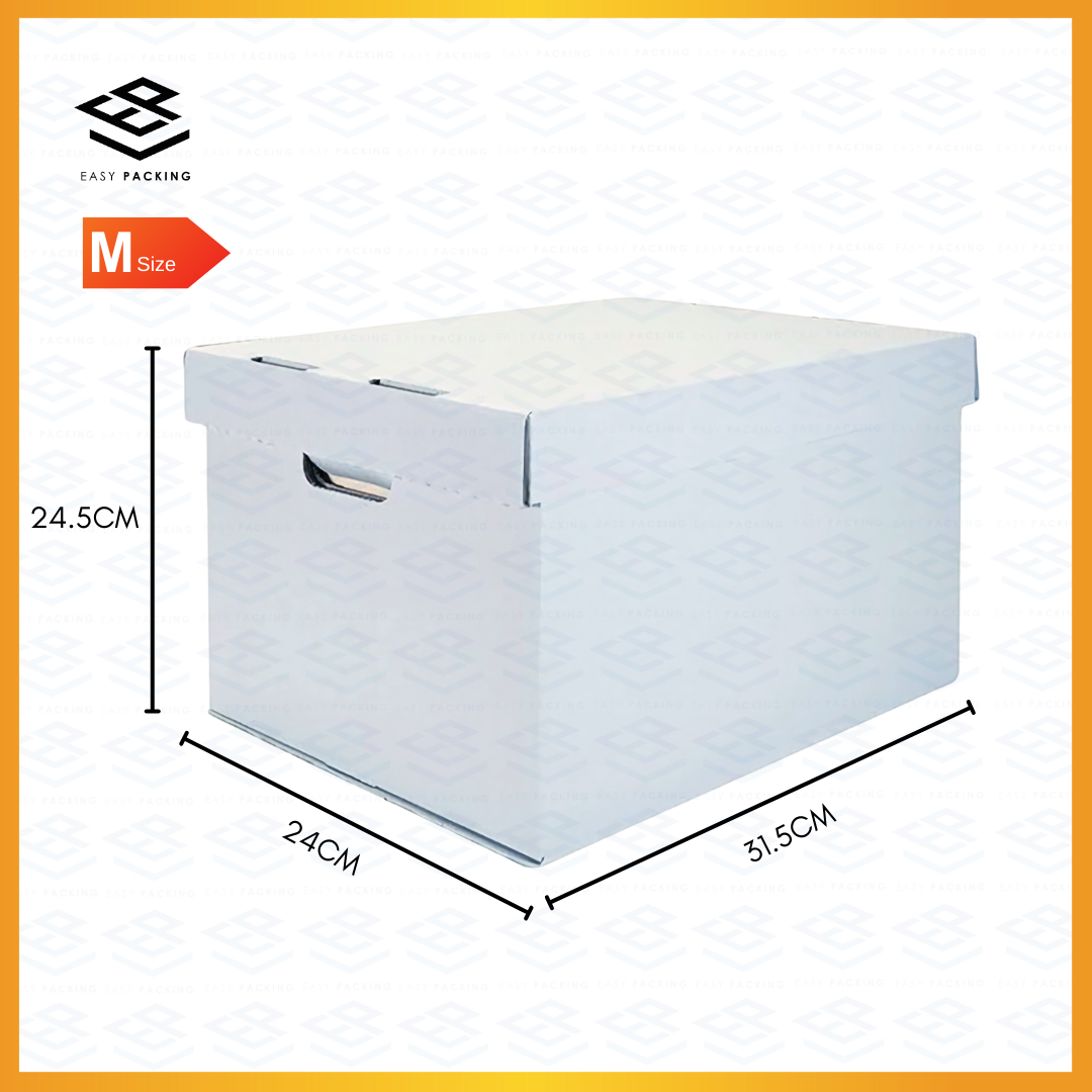 Storage Box Document File Box Moving Box Office Box Home Storage Box ...