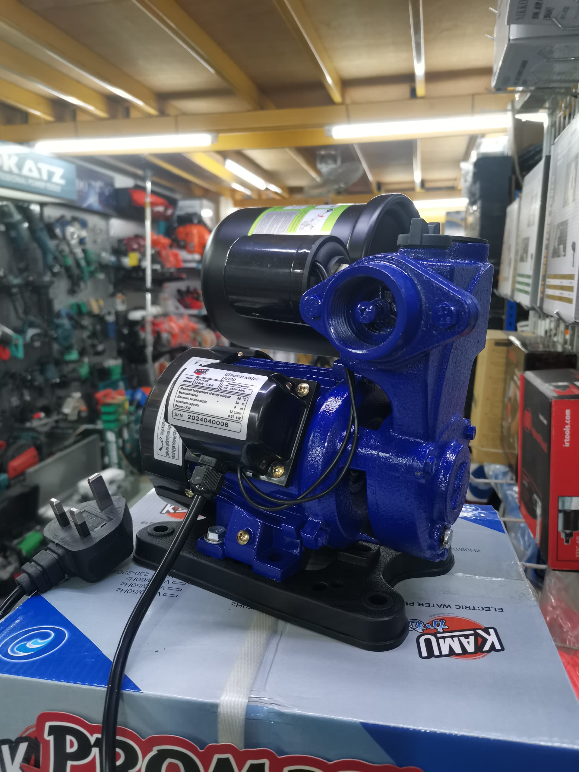 NEW KAMU Automatic Self-Priming Peripheral Water Pump KA-3704C Home ...