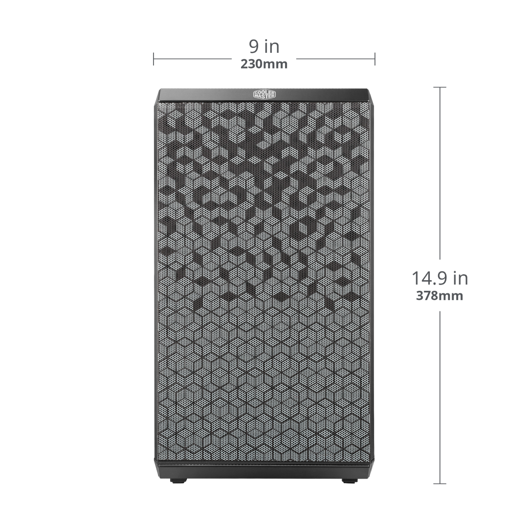 Cooler Master MasterBox Q300L Micro ATX Case (Compact Size) | Shopee ...
