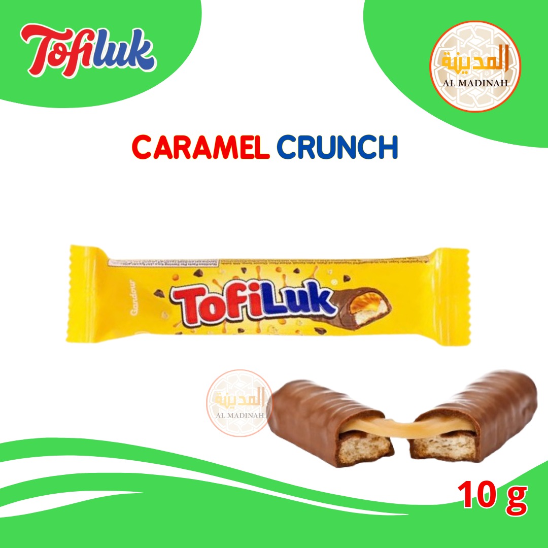 TOFILUK Caramel Crunch Chocolate Bar 10g | Shopee Malaysia