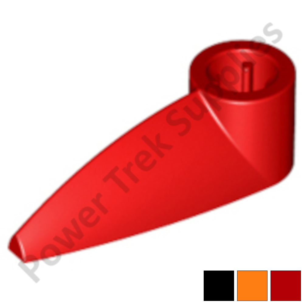 Lego Bioicle Compatible - Tooth 1 x 3 w/ Axle Hole - 48267 16646 41669 ...
