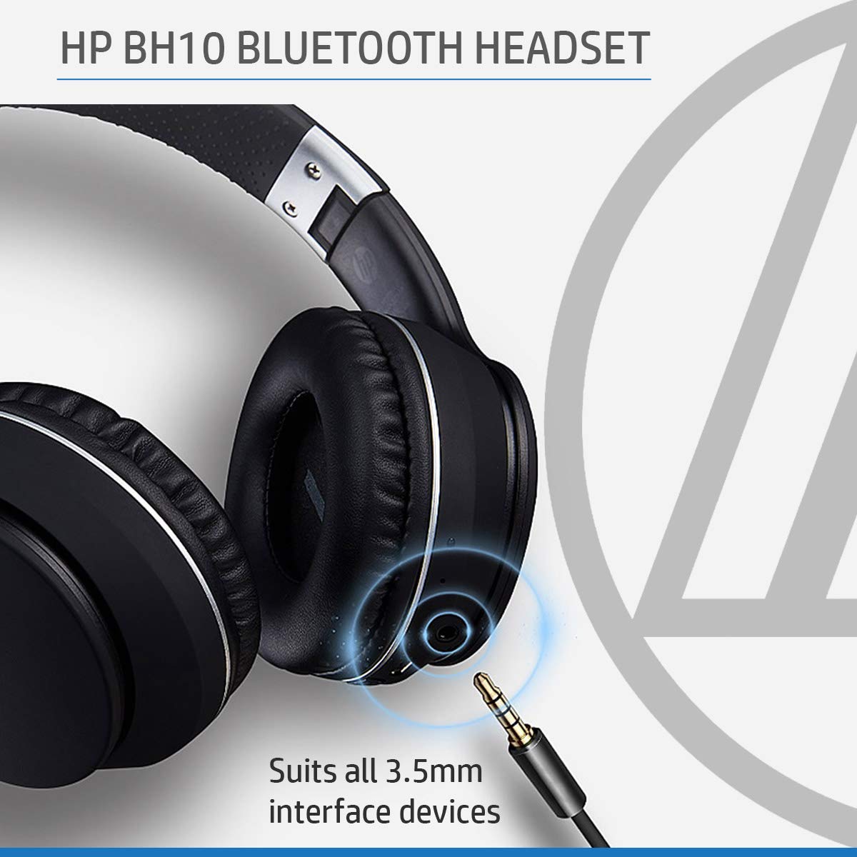 HP BH10 WIRELESS BLUETOOTH HEADPHONE HEADSET / H500GS 7.1 WIRED GAMING ...