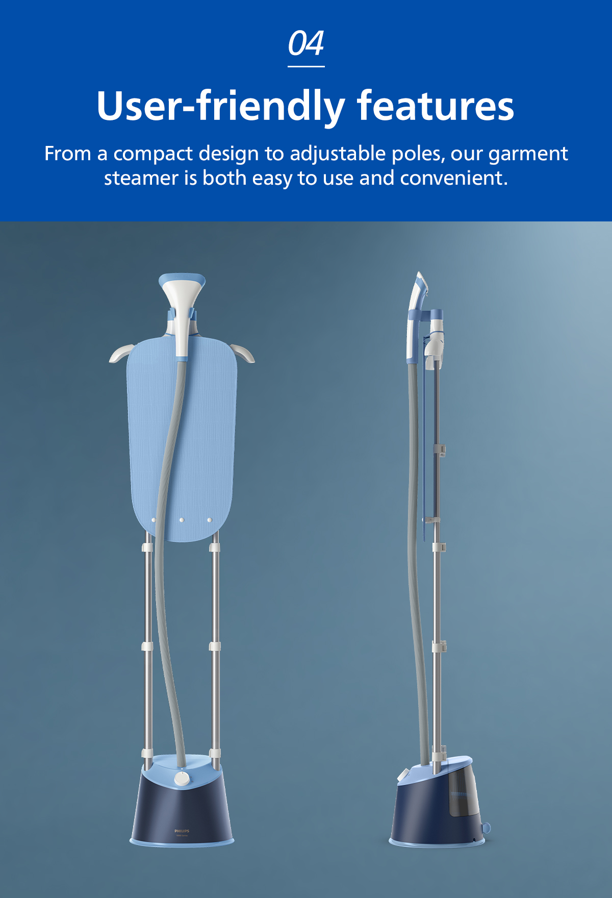 [NEW LAUNCH] PHILIPS Stand Steamer 1000 Series STE1030/20 | Shopee Malaysia