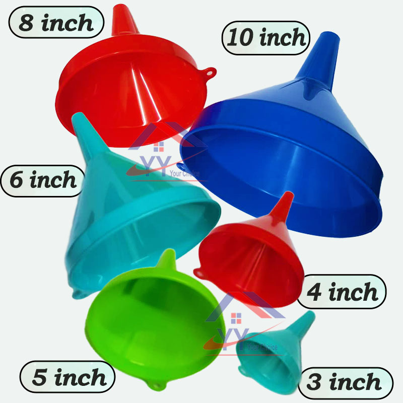 Plastic Funnel /Water Filling Funnel/Oil Funnel/Corong Plastik 漏斗 ...