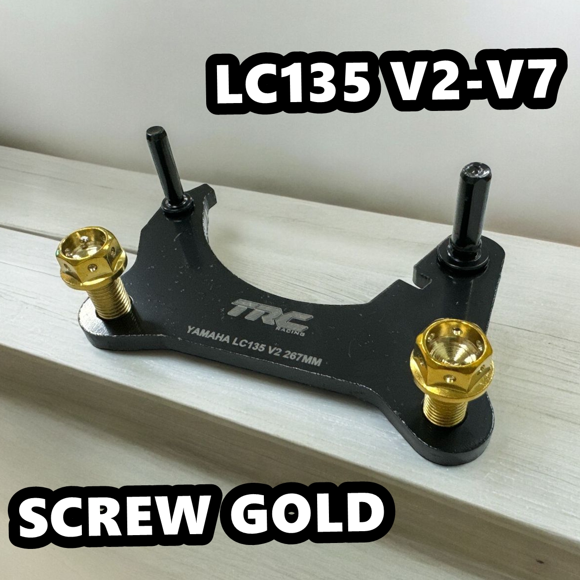 Bracket pump caliper 267mm y15 y15zr lc135 v2-V7 pnp disc 125 trc ...