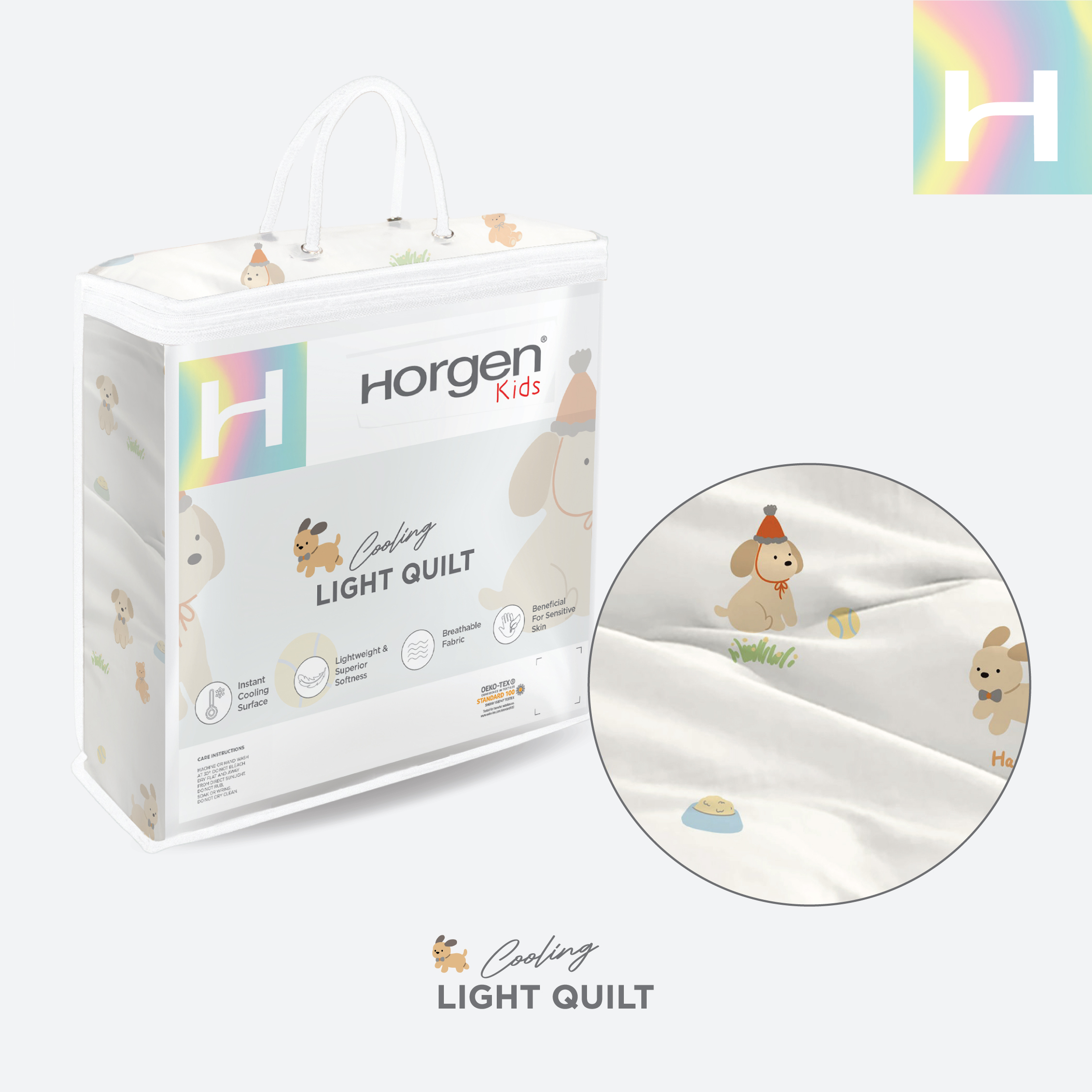 Horgen Kids Cooling Light Quilt Printed | Quilted Comforter | 100% ...