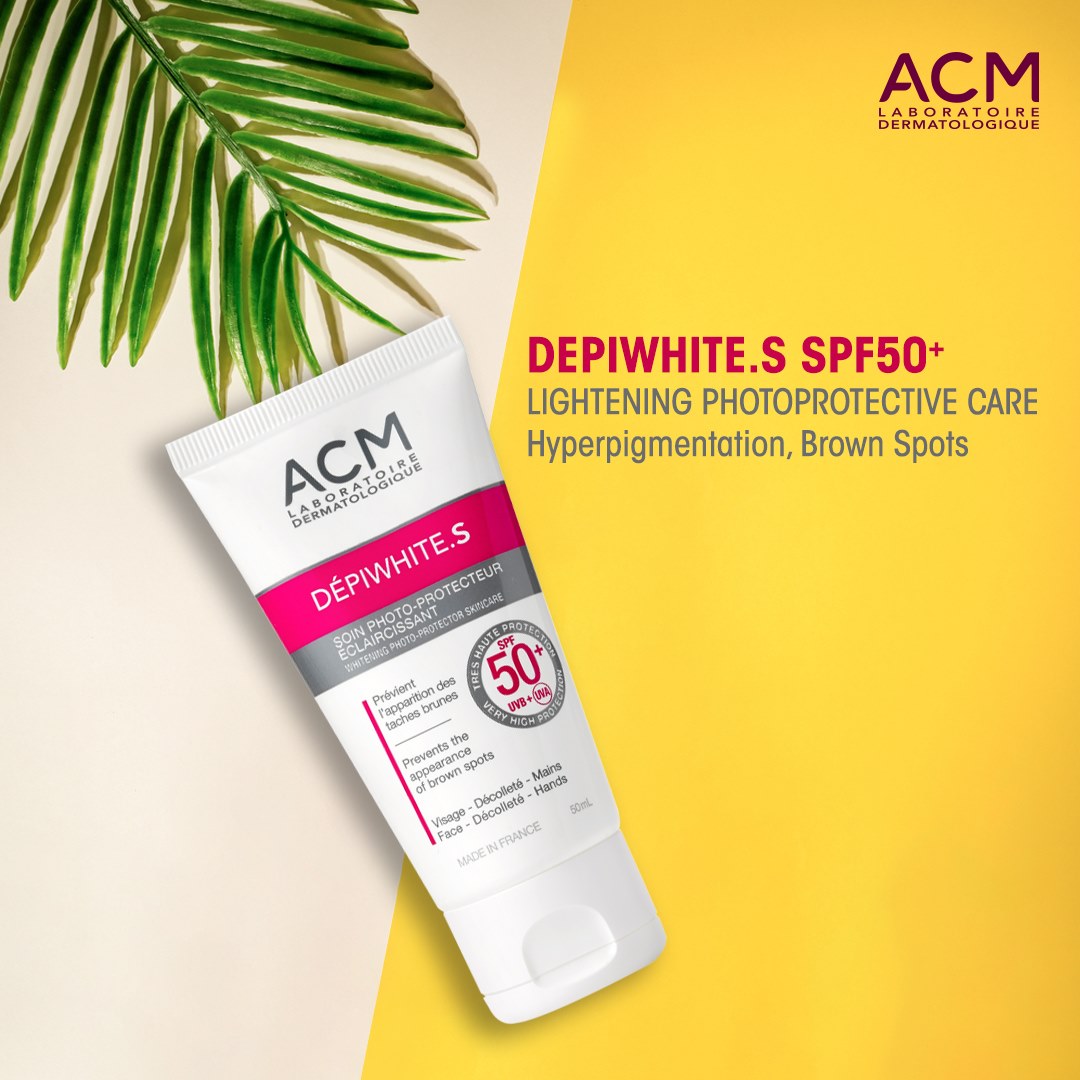 ACM Depiwhite.S Whitening Photo-Protector SPF50+ UVA UVB 50ML | Shopee ...