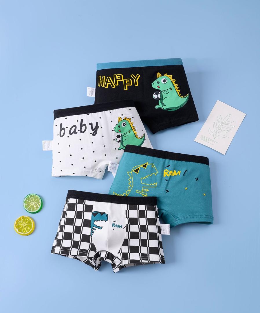 BBKid 🦄️ 4pcs/set 1-12T Boy Underwear Cotton Soft Underpants IT001 ...