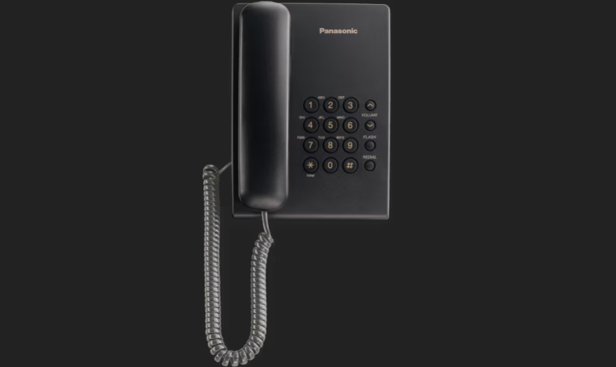 PANASONIC SISTEM TELEFON BERSEPADU | SINGLE LINE PHONE KX-TS500ML KX-TS500 ( WITH BOX WRAPPING ...
