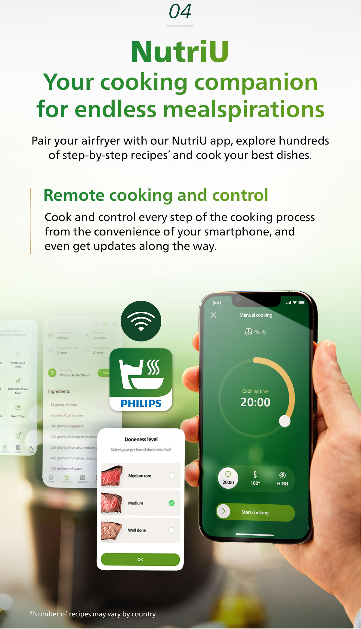 PHILIPS 7000 Series 22-in-1 Airfryer Combi XXL Connected - HD9880/90 ...