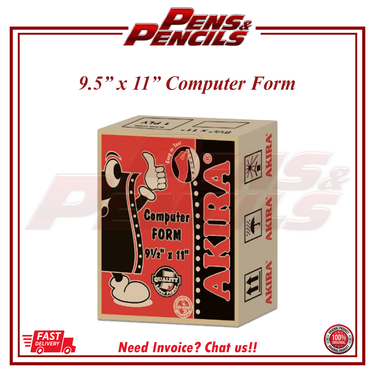 Computer Form NCR Paper 9.5'' X 11'' / A4 - 1Ply 2Ply 3Ply 4Ply Color ...